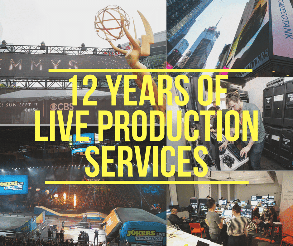 12 Years Of Live Production | Broadcast Management Group