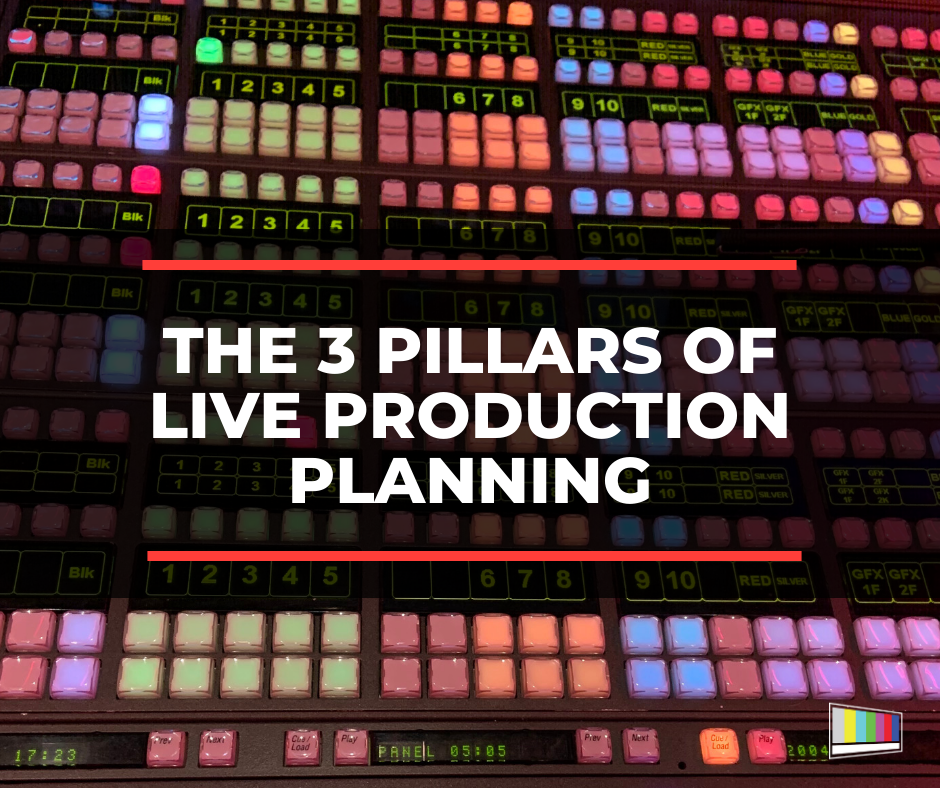 The 3 Pillars Of Live Production Planning | Broadcast Management Group