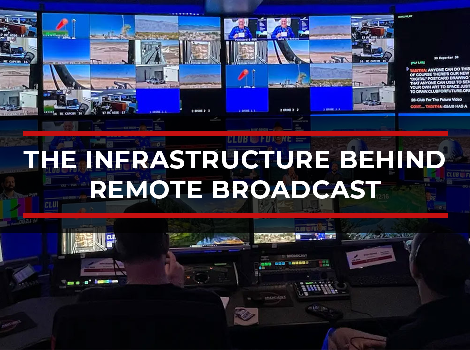Remote Broadcast Infrastructure: How REMI Production Works | BMG